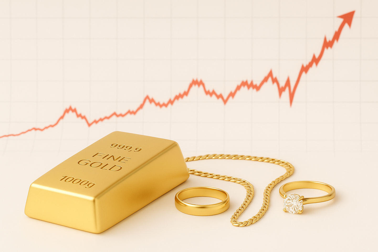 Comparison of 9K, 10K, 14K, 18K, 22K & 24K Gold – Hardtwein